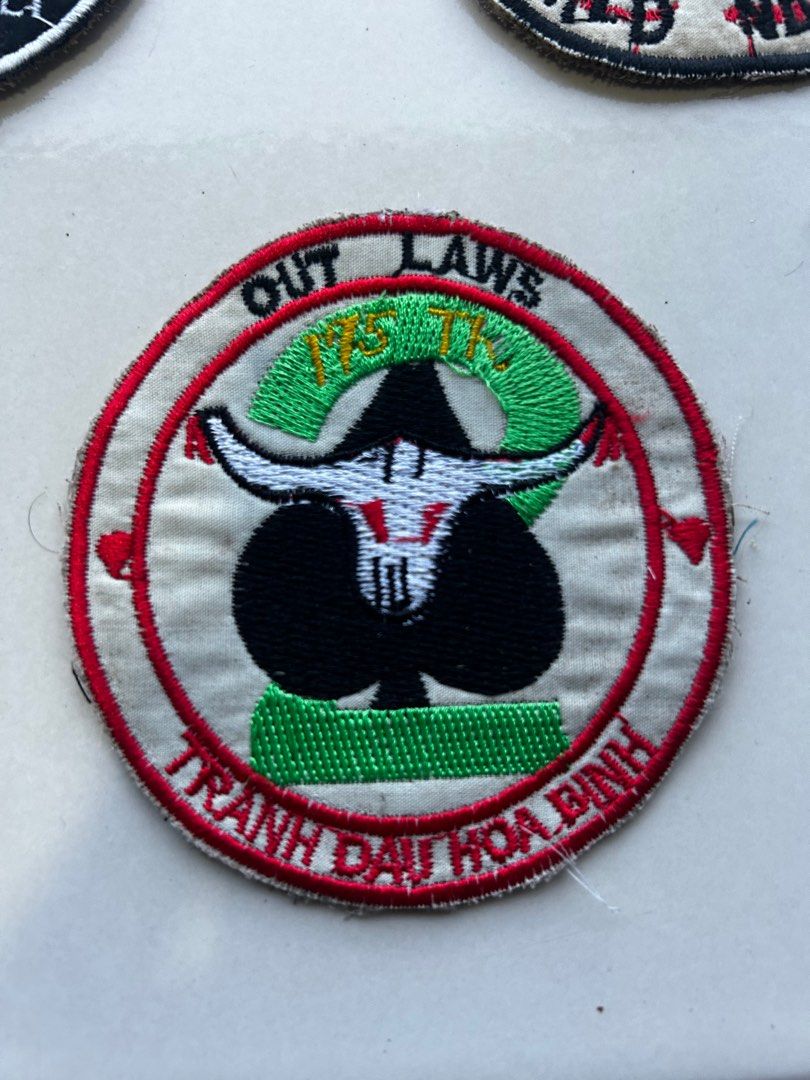 Outlaws Patch US Army Vietnam War, Hobbies & Toys, Collectibles ...