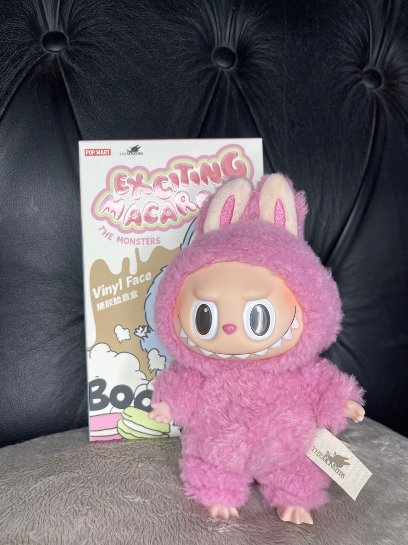 Pop Mart Labubu Exciting Macaron - Lychee Berry, Hobbies & Toys, Toys ...