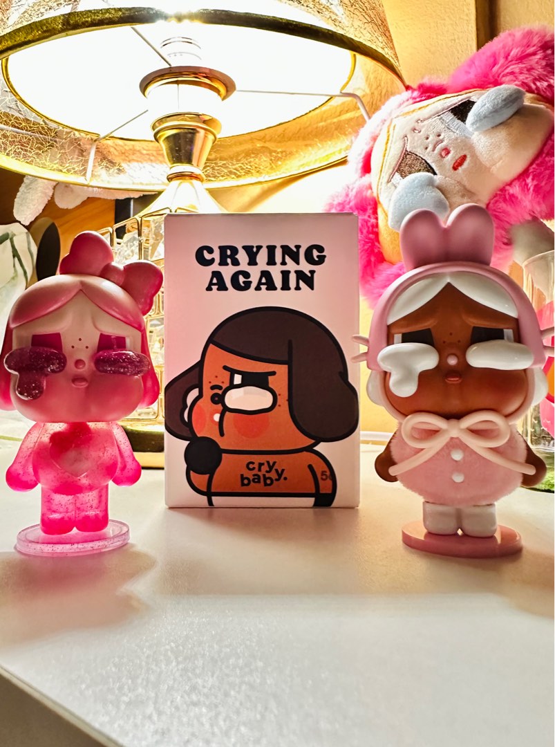 POPMART: CRYING AGAIN, Hobbies & Toys, Toys & Games on Carousell