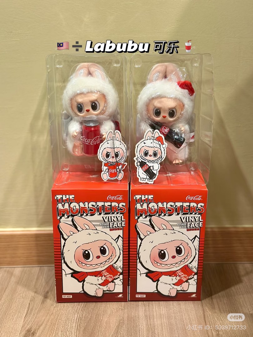 Popmart Labubu Coke Coca Cola, Hobbies & Toys, Memorabilia ...