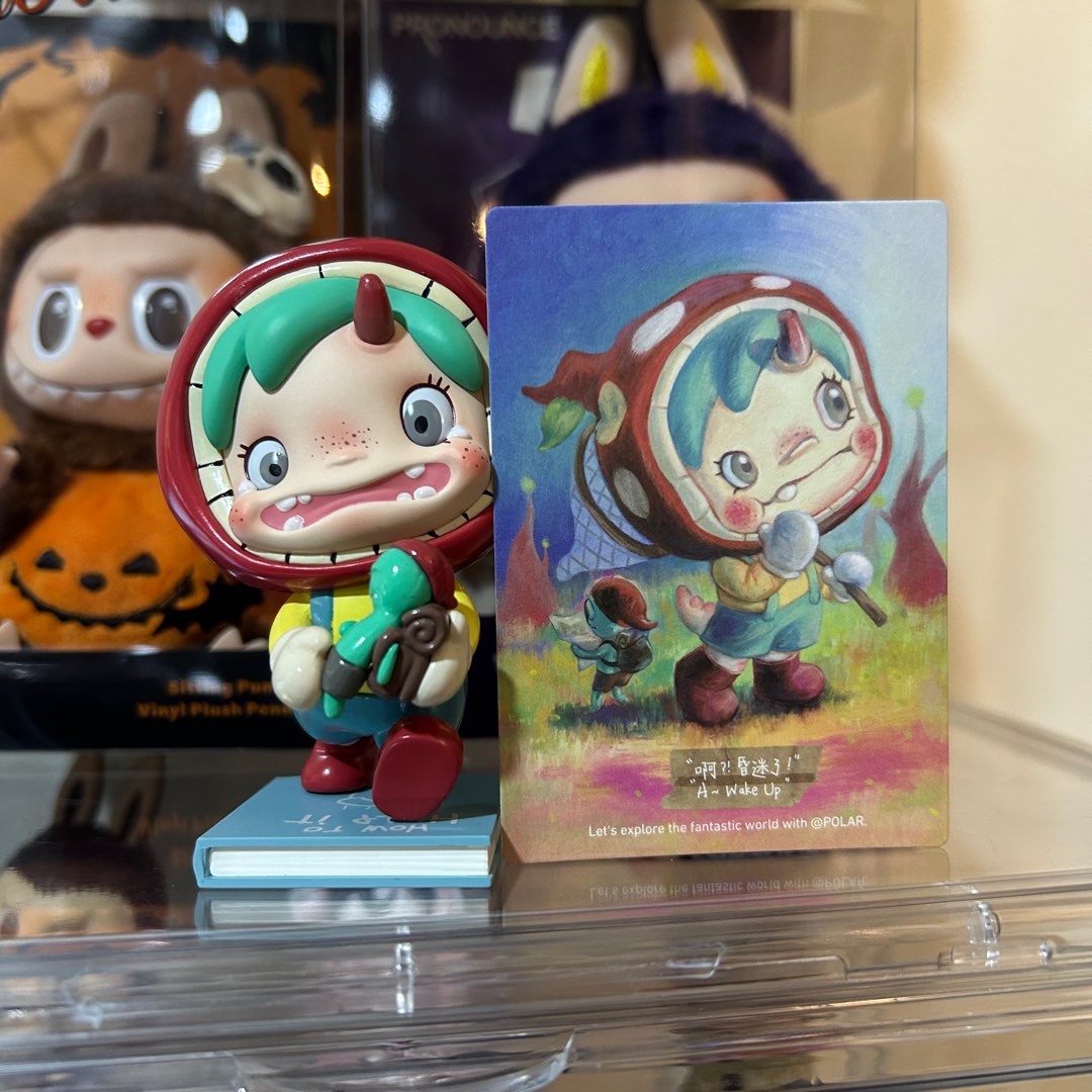 Popmart Polar Hello Polar Series - A Wake Up w/card only (no box&foil ...