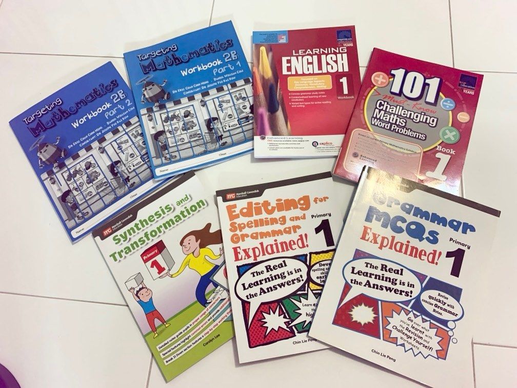 Primary 1/2 : Marshall Cavendish English Synthesis Transformation ...