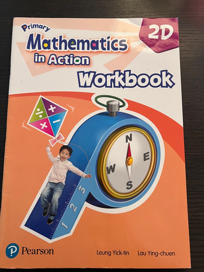 Primary mathematics inaction workbook 2D, 興趣及遊戲, 書本 & 文具, 兒童書籍 - Carousell