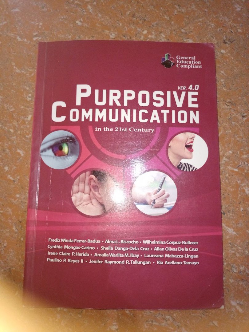 Purposive Communication in the 21st Century, Hobbies & Toys, Books ...