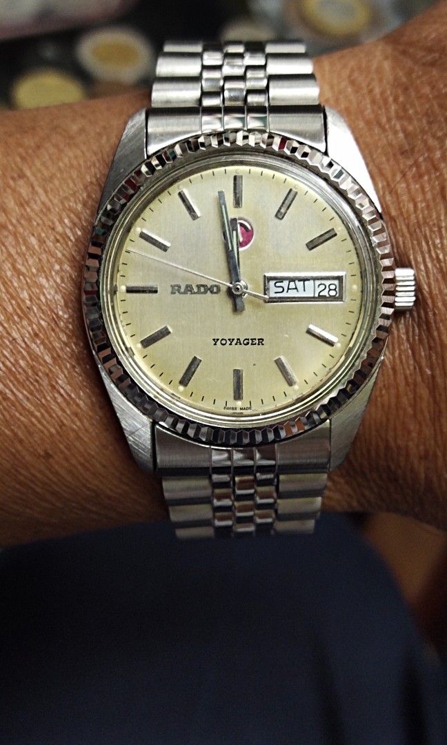 Rado vintage Voyager, Men's Fashion, Watches & Accessories, Watches on ...