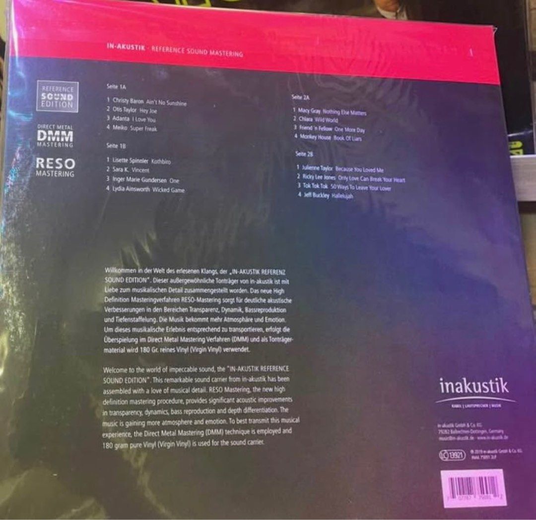 Reference Sound Edition Great Cover Versions, Vol II DMM Audiophile ...