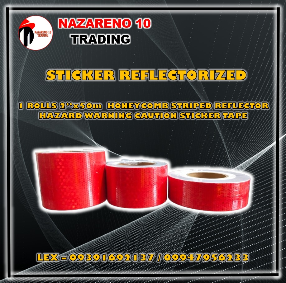 reflectorized sticker honeycomb 2/3/4 inches, Commercial & Industrial ...