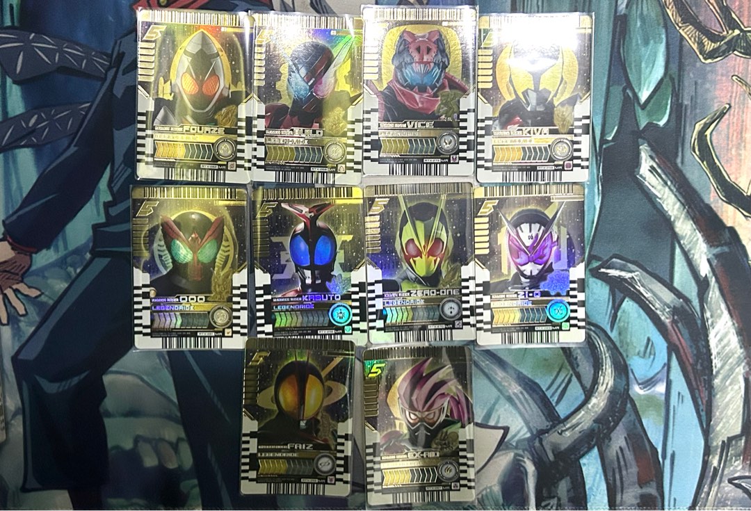 Ride Chemy Trading Card Phase:EX02 Legend Rider Marvelous Rare (MR ...