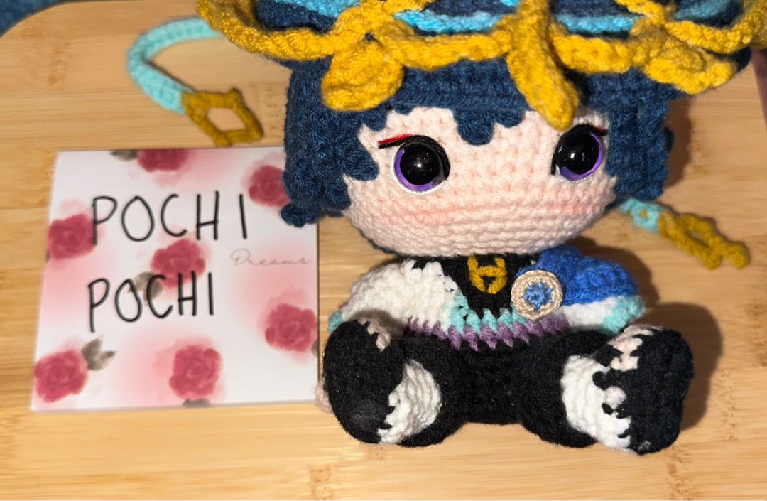 Scaramouche/Wanderer Crochet doll, Hobbies & Toys, Toys & Games on ...