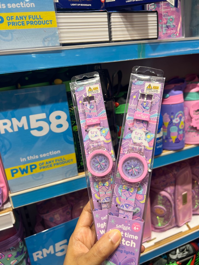 Smiggle Watch (light up), Women's Fashion, Watches & Accessories ...