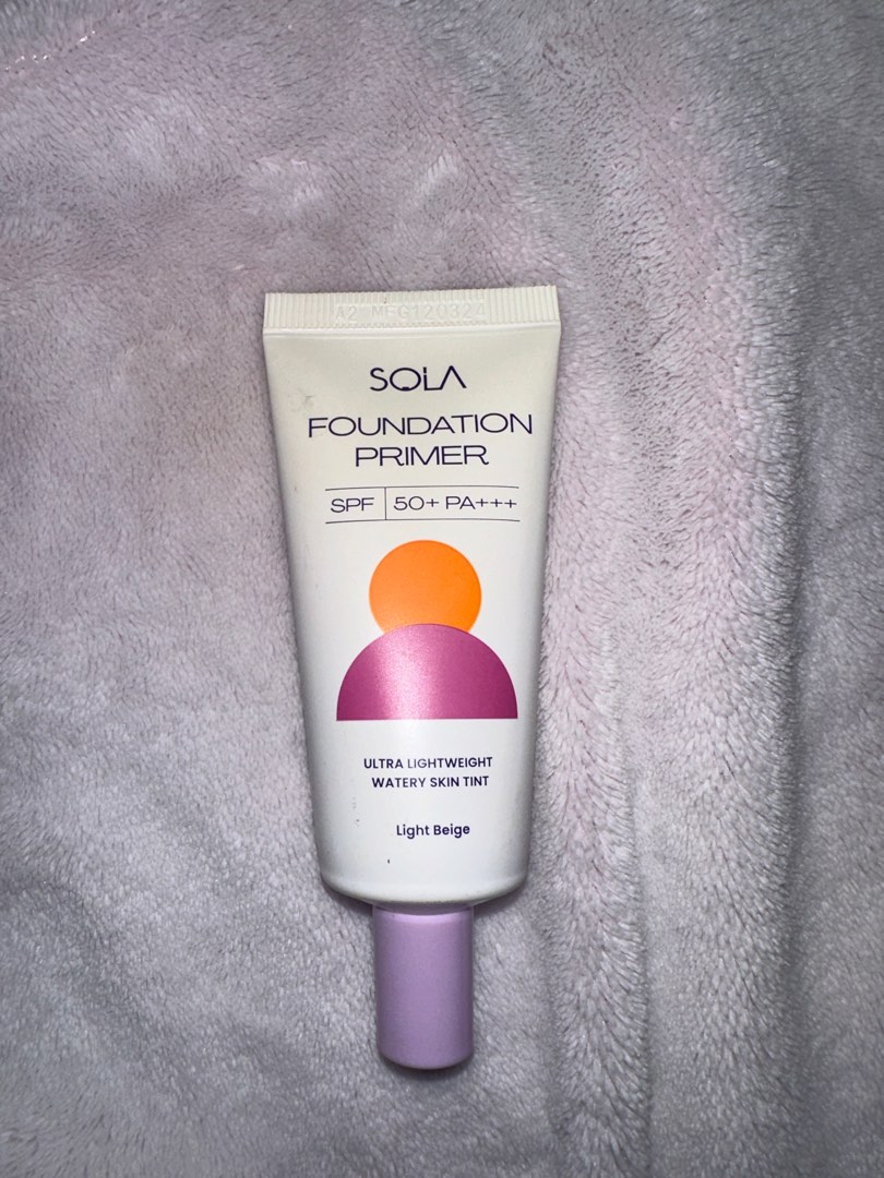 SOLA Foundation Primer Skint Tint in Light Beige, Beauty & Personal ...