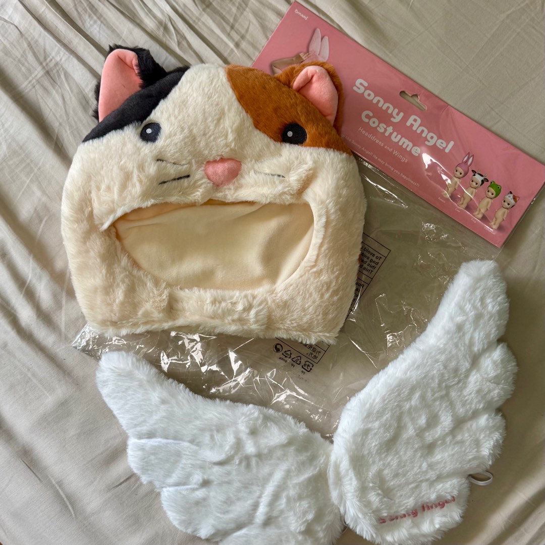 Sonny Angel Costume Calico Cat Brand New Headgear and Wings, Hobbies ...