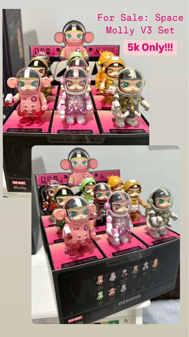 SPACE MOLLY V3 SET, Announcements on Carousell
