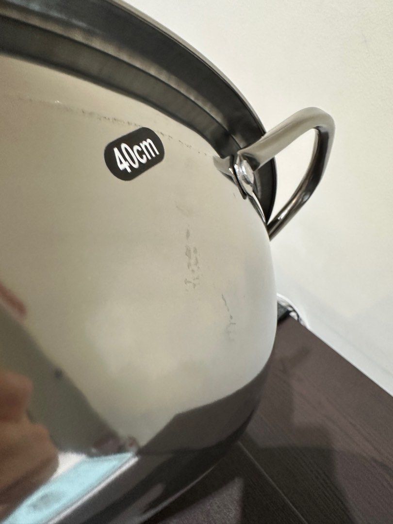 Stainless Steel Yuan Yang Pot 40cm, Furniture & Home Living ...