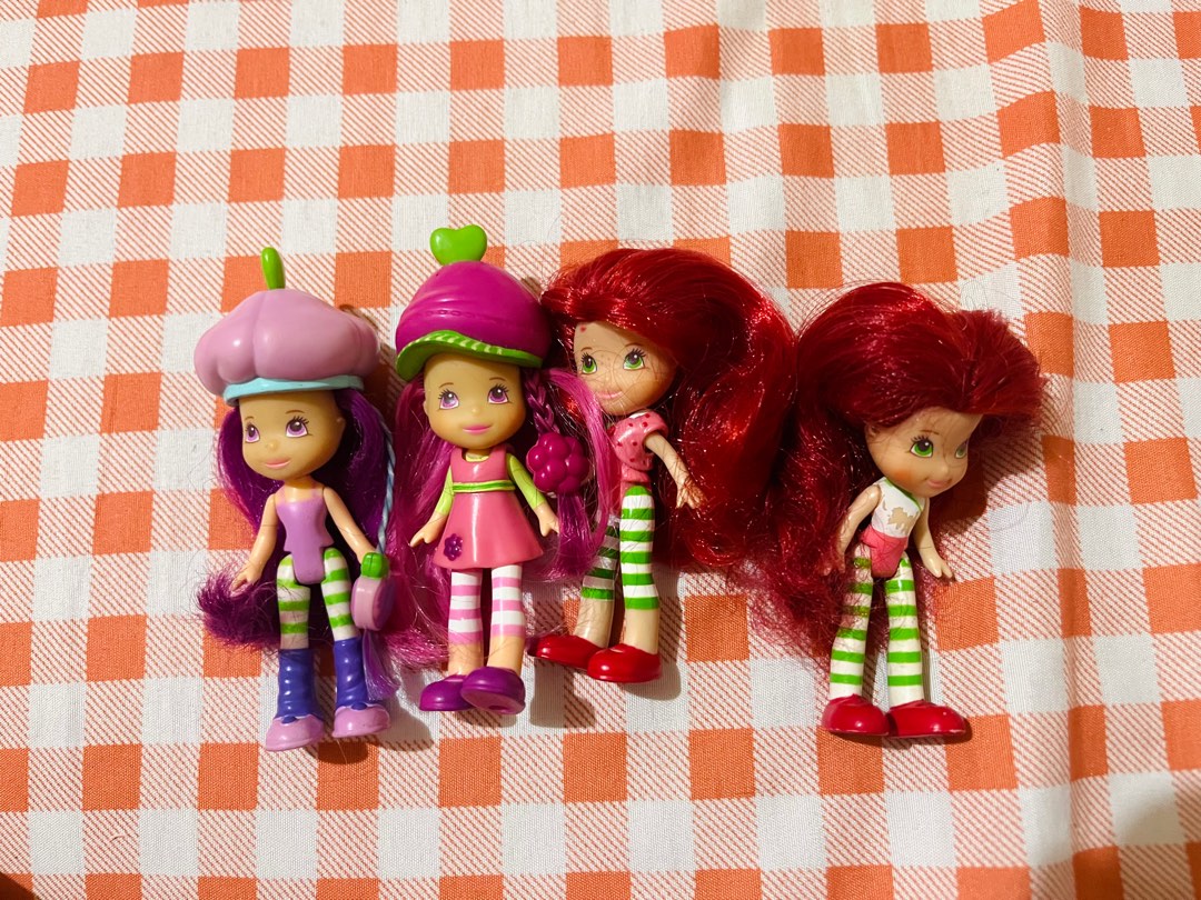 Strawberry Shortcake mini dolls bundle, Hobbies & Toys, Toys & Games on ...