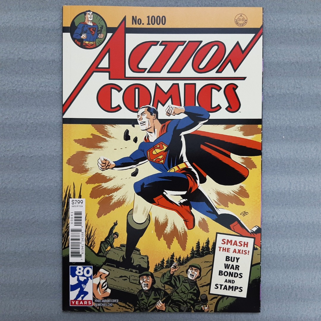 Superman: Action Comics #1000 Michael Cho Variant (DC Comics) Jim Lee, Dan Jurgens, Brian ...
