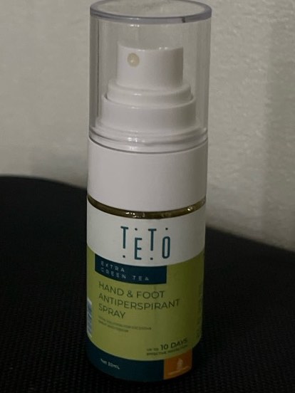 TETO HAND & FOOT ANTIPERSPIRANT SPRAY, Kesehatan & Kecantikan, Kulit ...