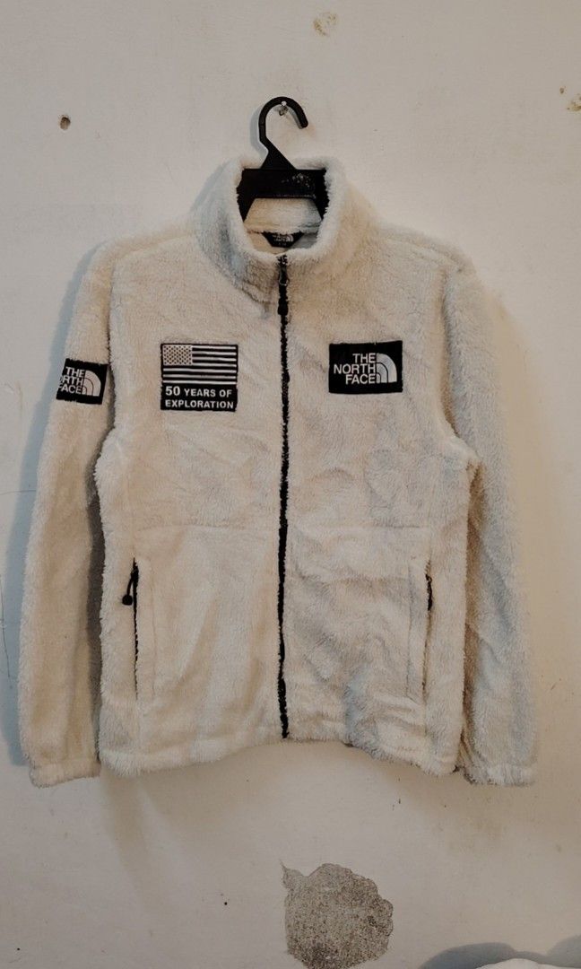 The north face fleece sherpa 50 years of exploration america flag, Men ...