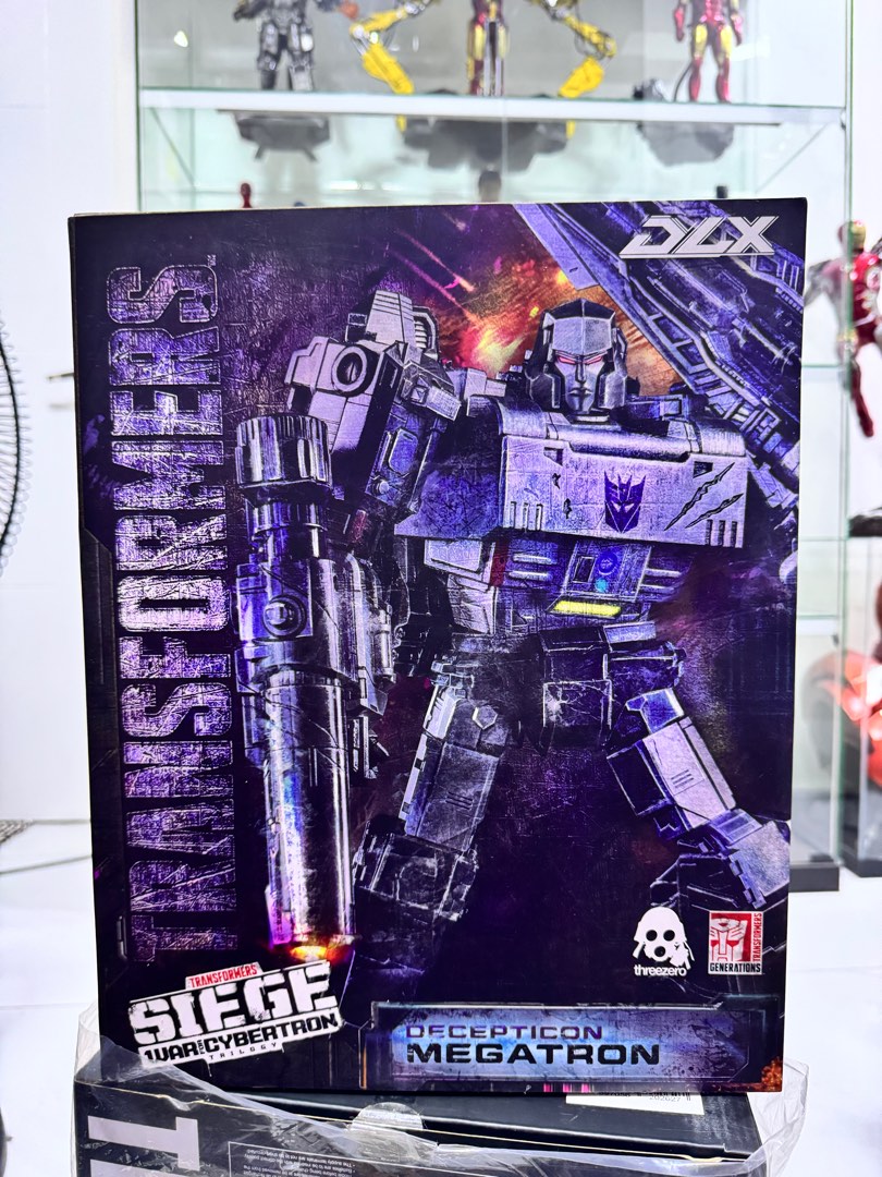 Threezero DLX Siege War for Cybertron Megatron, Hobbies & Toys, Toys ...
