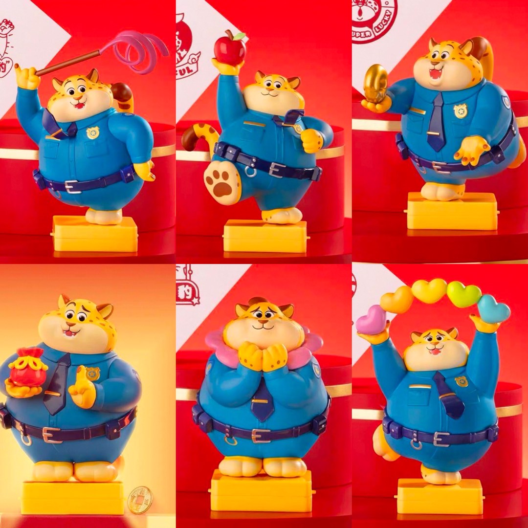 Toptoy Disney Zootopia Leopard Good Luck Series / FULL SET / CONFIRMED ...