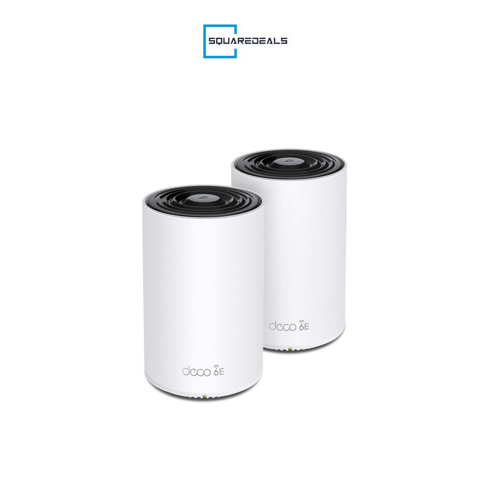 TP Link Deco XE75 Pro AXE5400 Tri-Band Mesh Wi-Fi 6E 2/3 Pack System 2 ...