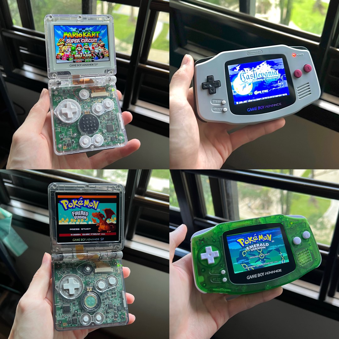 Upgrade/Replacement for GameBoy Advance and GameBoy Advance SP Custom ...
