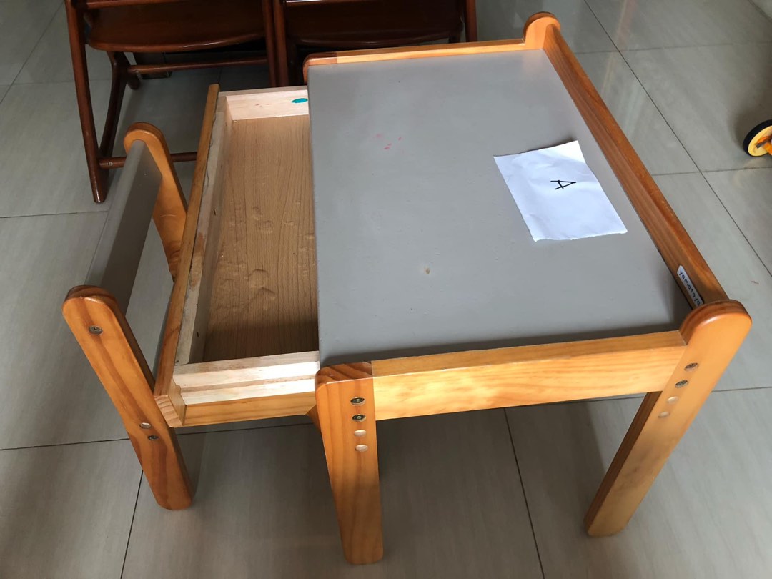 Yamatoya table and chair set A, Babies & Kids, Baby Nursery & Kids ...