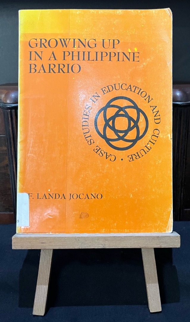 1969 "Growing Up in a Philippine Barrio" by Landa Jocano, Hobbies ...