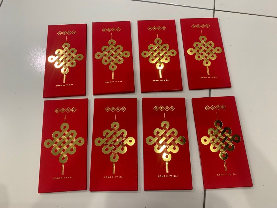 2025 EQ Hotel New CNY Red Packet (each packet is 6 pcs x 8 packets ...