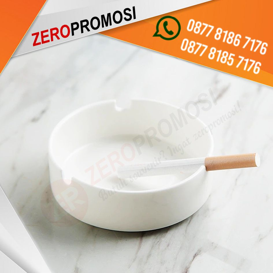 Custom Asbak Keramik Sablon , Serba Serbi, Others di Carousell