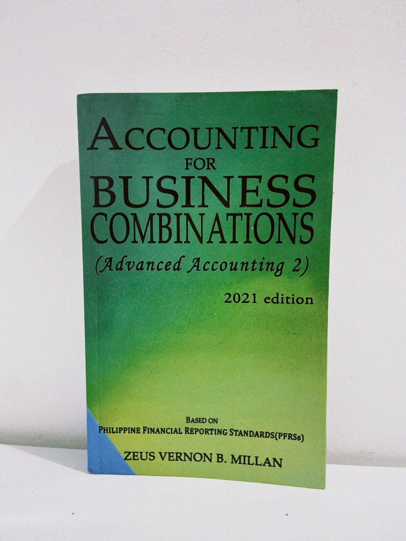 Accounting for Business Combination (2021 ed) by Millan, Hobbies & Toys ...