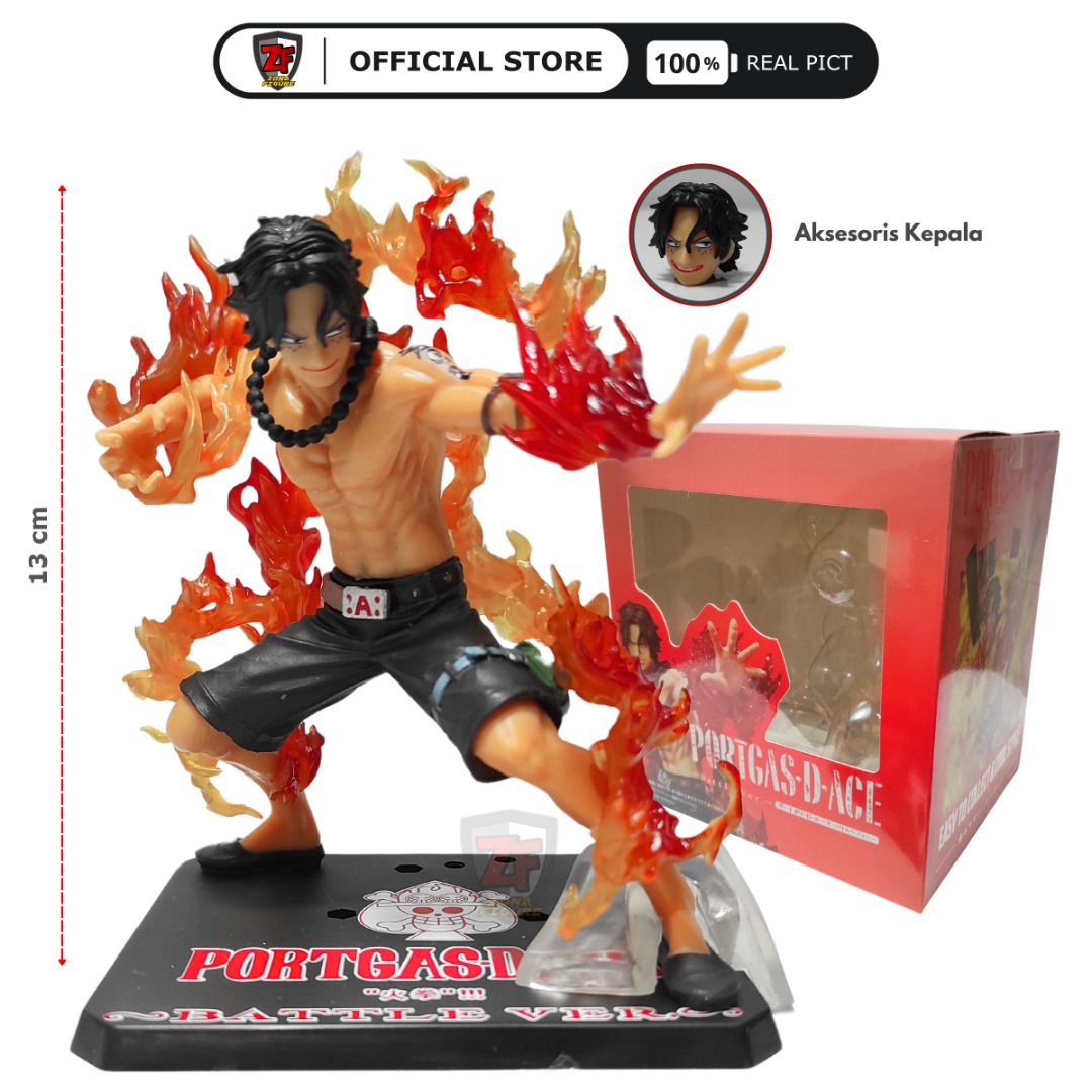 Action Figure One Piece Figure Portgas D. Ace Pajangan One Piece ...