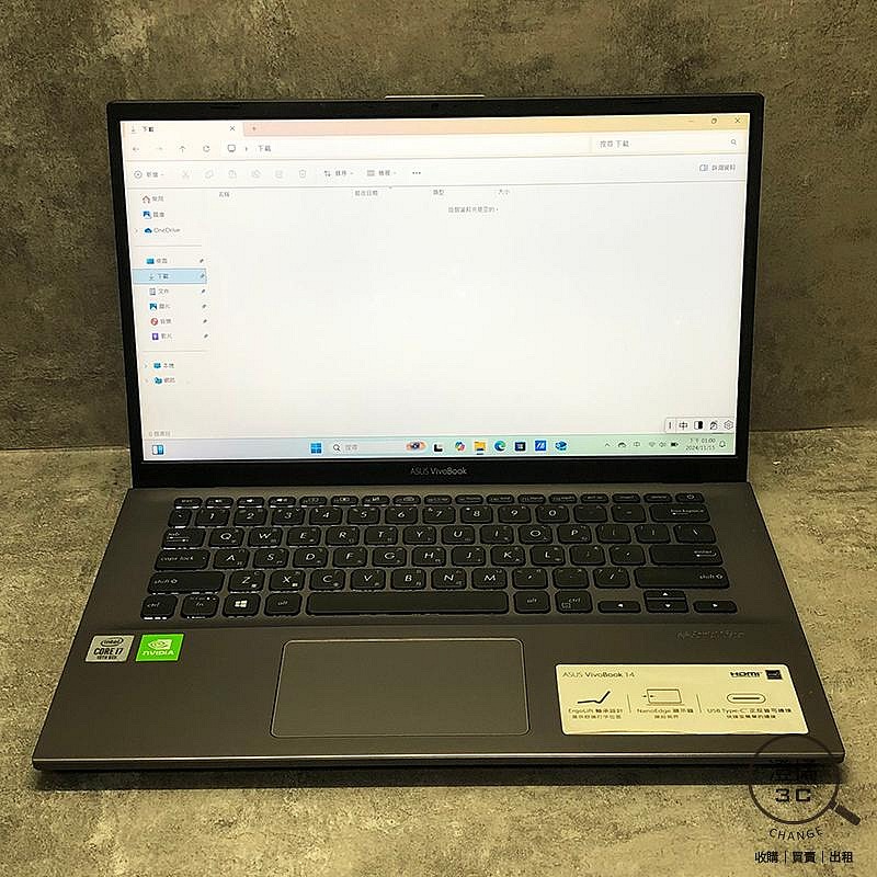 ASUS Vivobook 14 X412F I7-10510U/12G/MX250《二手 無盒裝 中古》A72576, 電腦及科技產品, 桌 ...
