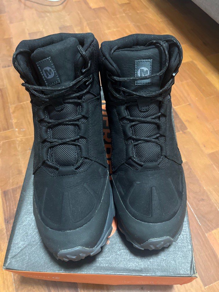 Authentic Merrell Coldpack Ice + Midpolar WP Snow Boots, Men's Fashion ...