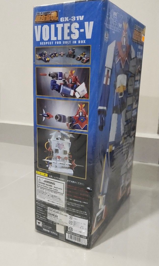 Bandai Soul Of Chogokin Voltes V 'Respect For VoltIn Box' MISB, Hobbies ...
