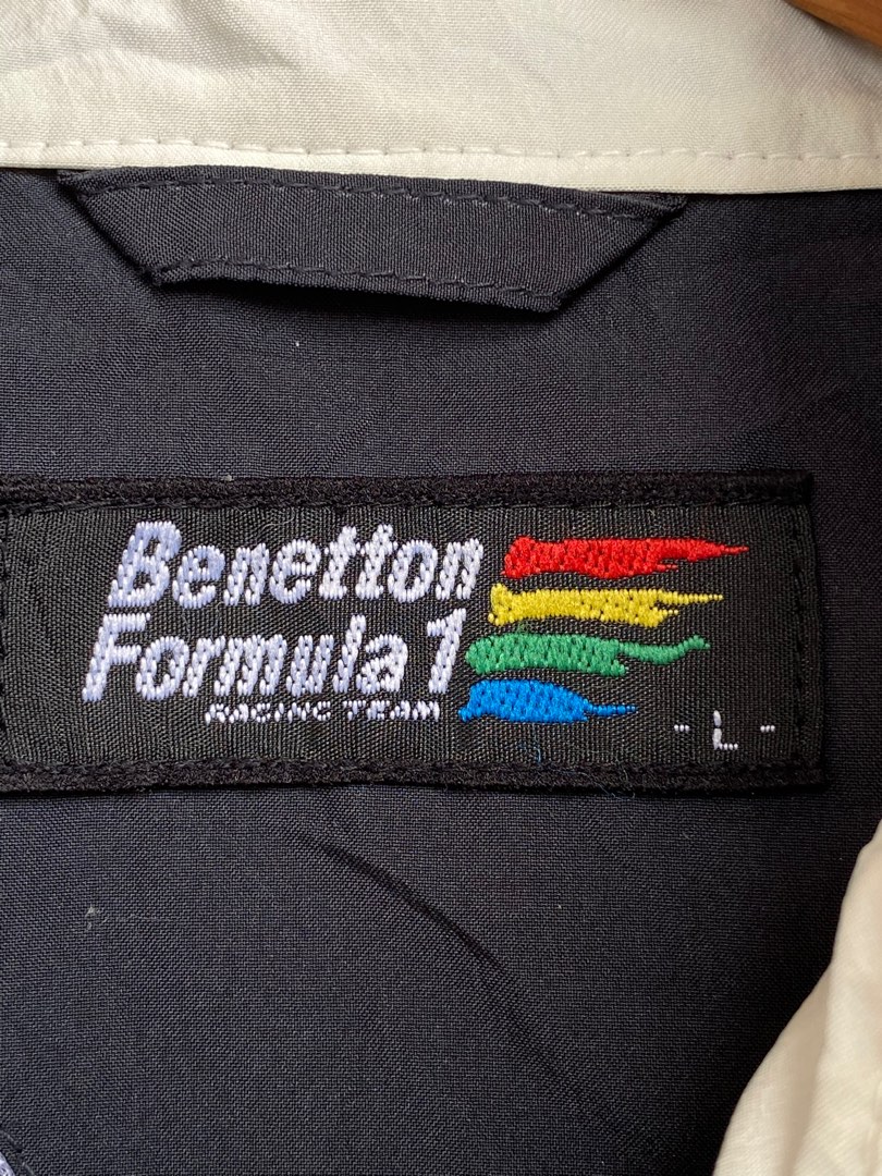 BENETTON FORMULA 1 RACING JACKET, Men's Fashion, Coats, Jackets and ...