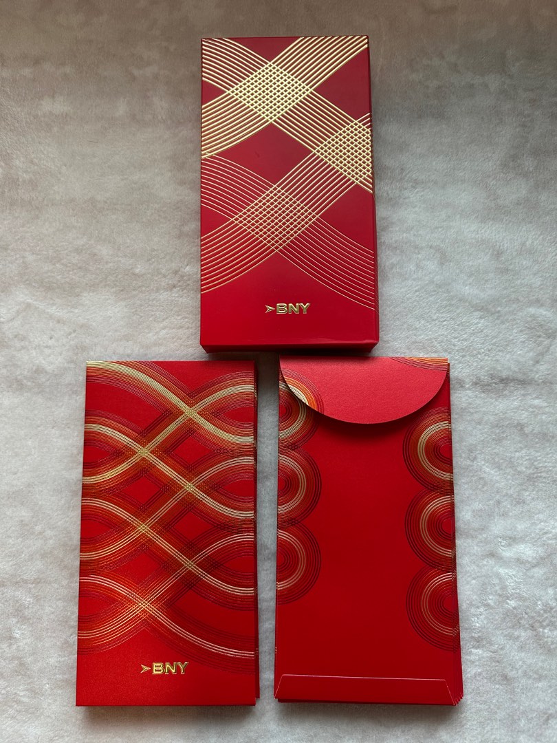 BNY Ang Pow Red Packets 2025, Hobbies & Toys, Stationery & Craft, Art ...