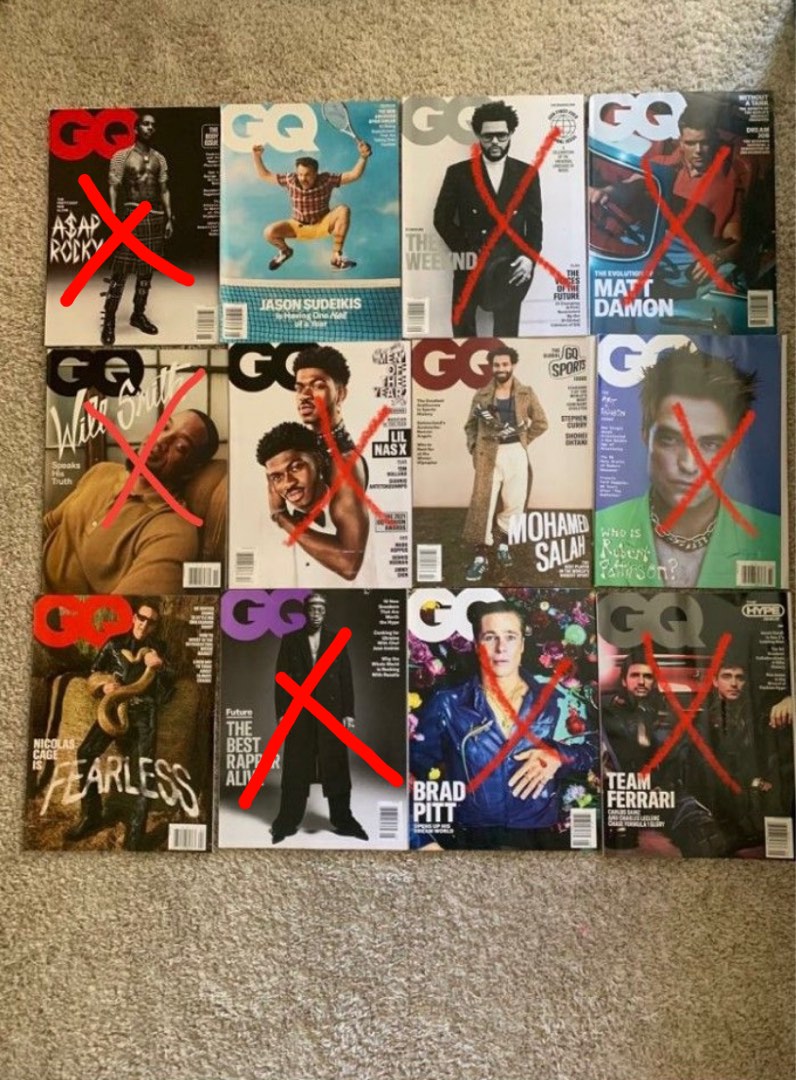 Brand new GQ magazines, Hobbies & Toys, Books & Magazines, Magazines on Carousell