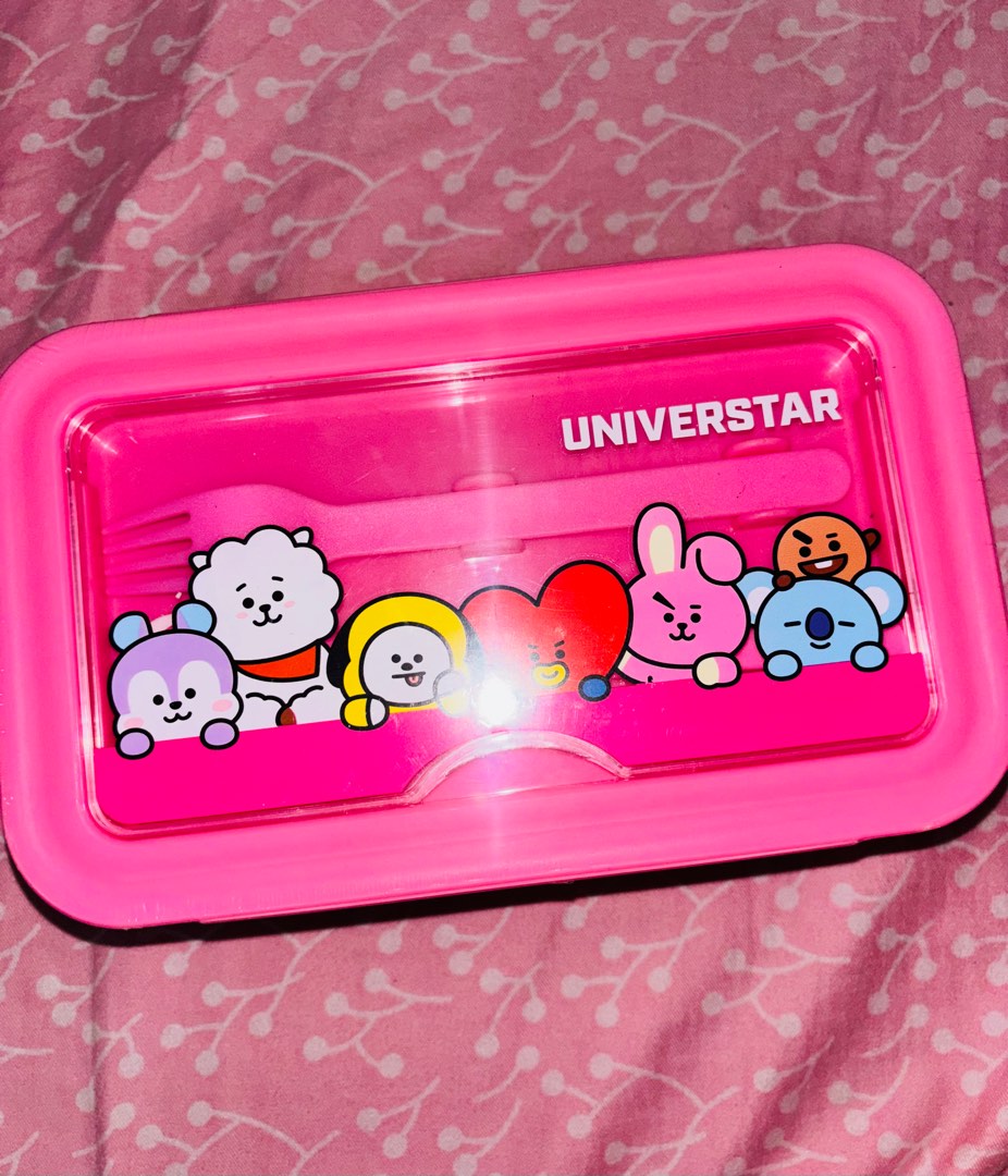 BT21 Miniso Lunch Box, Hobbies & Toys, Memorabilia & Collectibles, K ...