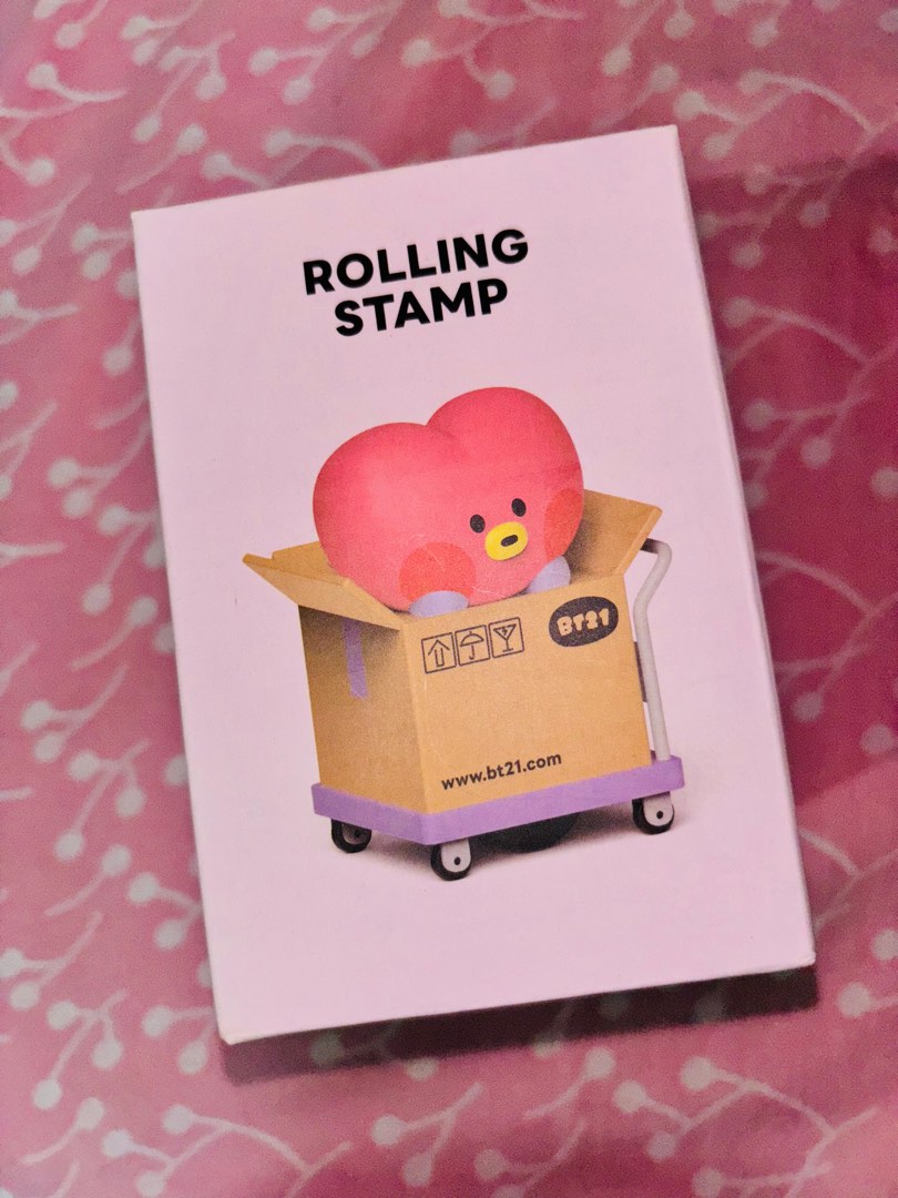 BT21 Tata Rolling Stamp, Hobbies & Toys, Memorabilia & Collectibles, K ...
