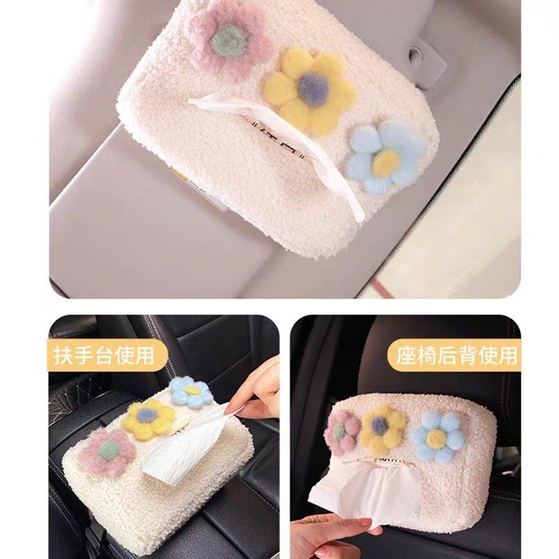 Car Parking number & Car Tissue Box, Auto Accessories on Carousell