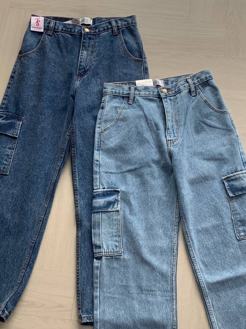 cargo kain mahal, Women's Fashion, Bottoms, Jeans & Leggings on Carousell