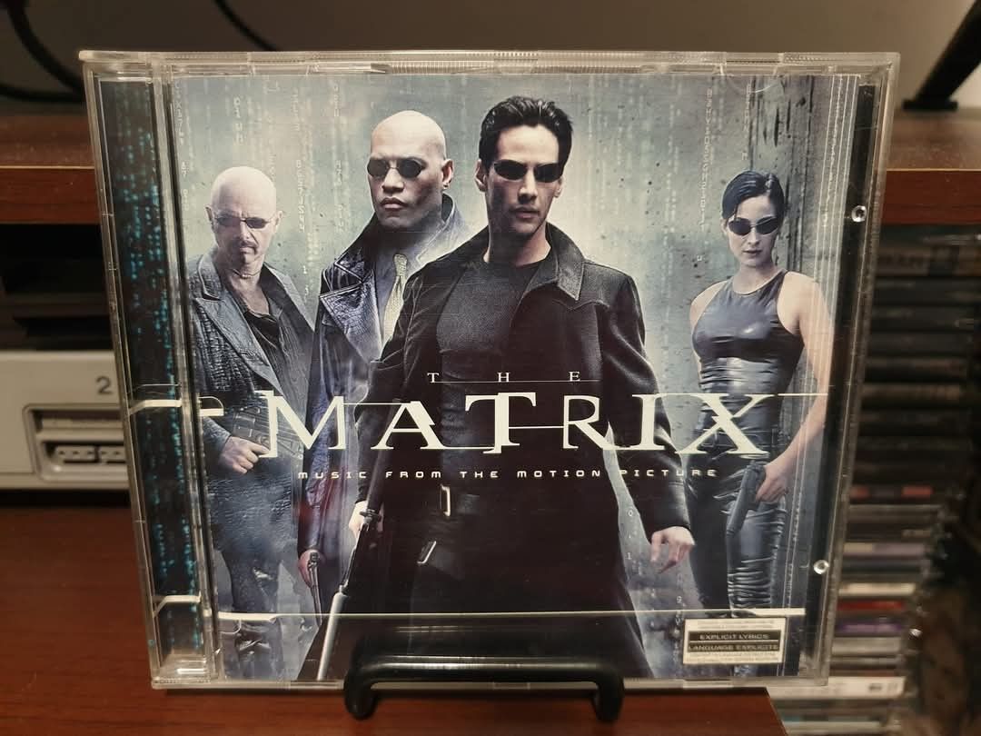 CD THE MATRIX OST soundtrack marilyn manson rage against the machine ...
