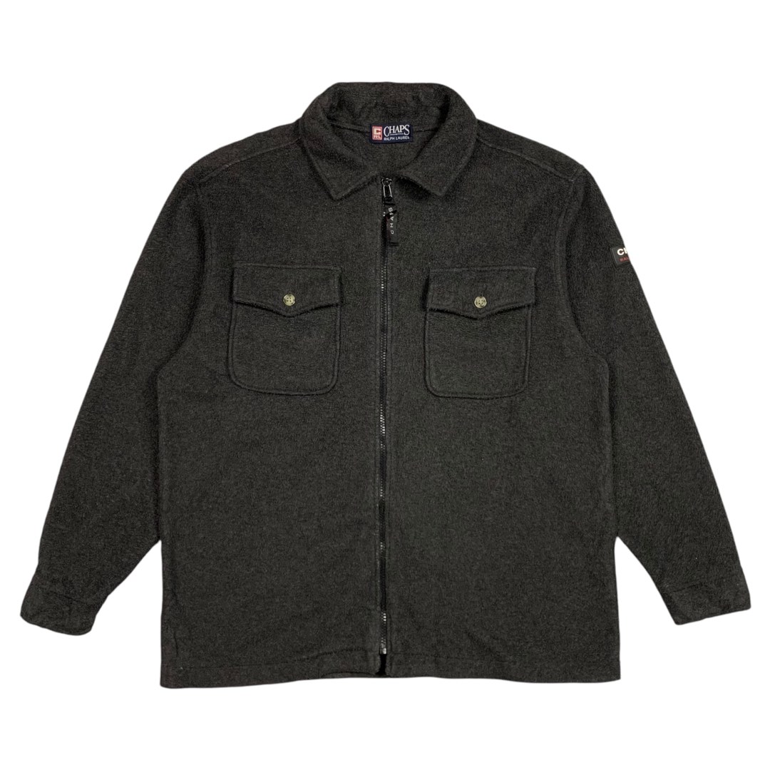 Chaps x Ralph Lauren Zip-Up Fleece Jacket, Men's Fashion, Coats ...