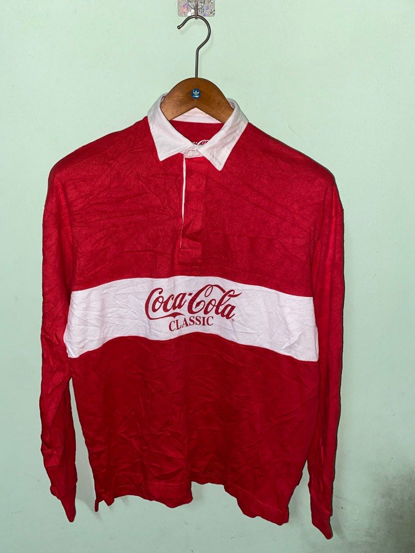 Coca Cola Polo Rugby Shirts, Men's Fashion, Tops & Sets, Tshirts & Polo ...