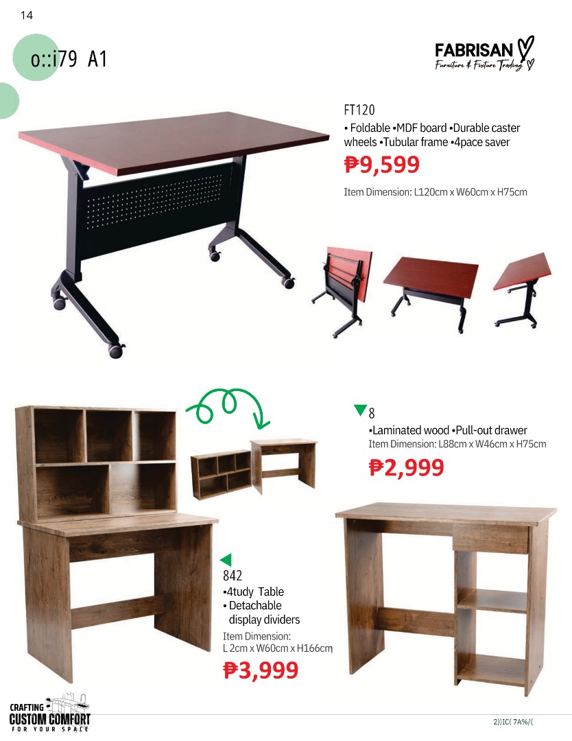 COMPUTER TABLE / WORKING TABLE / LAPTOP TABLE / OFFICE FURNITURE / FREE ...