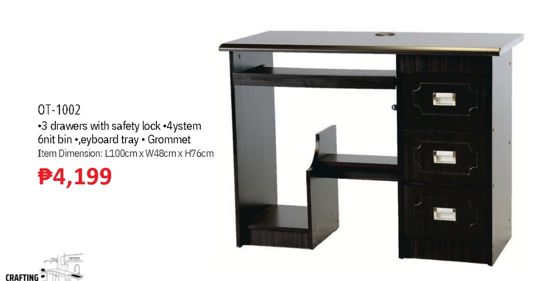 computer table with CPU storage, OFFICE TABLE , STUDY TABLE, COMPUTER ...