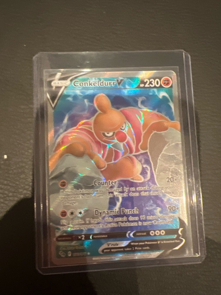 Conkeldurr V full art 073/078, Hobbies & Toys, Memorabilia ...