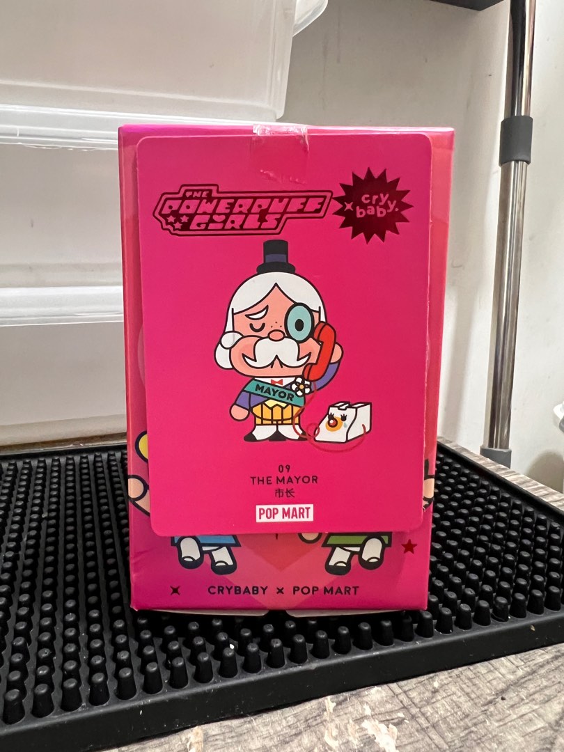 Cry baby x ppg figurine THE MAYOR, Hobbies & Toys, Toys & Games on ...