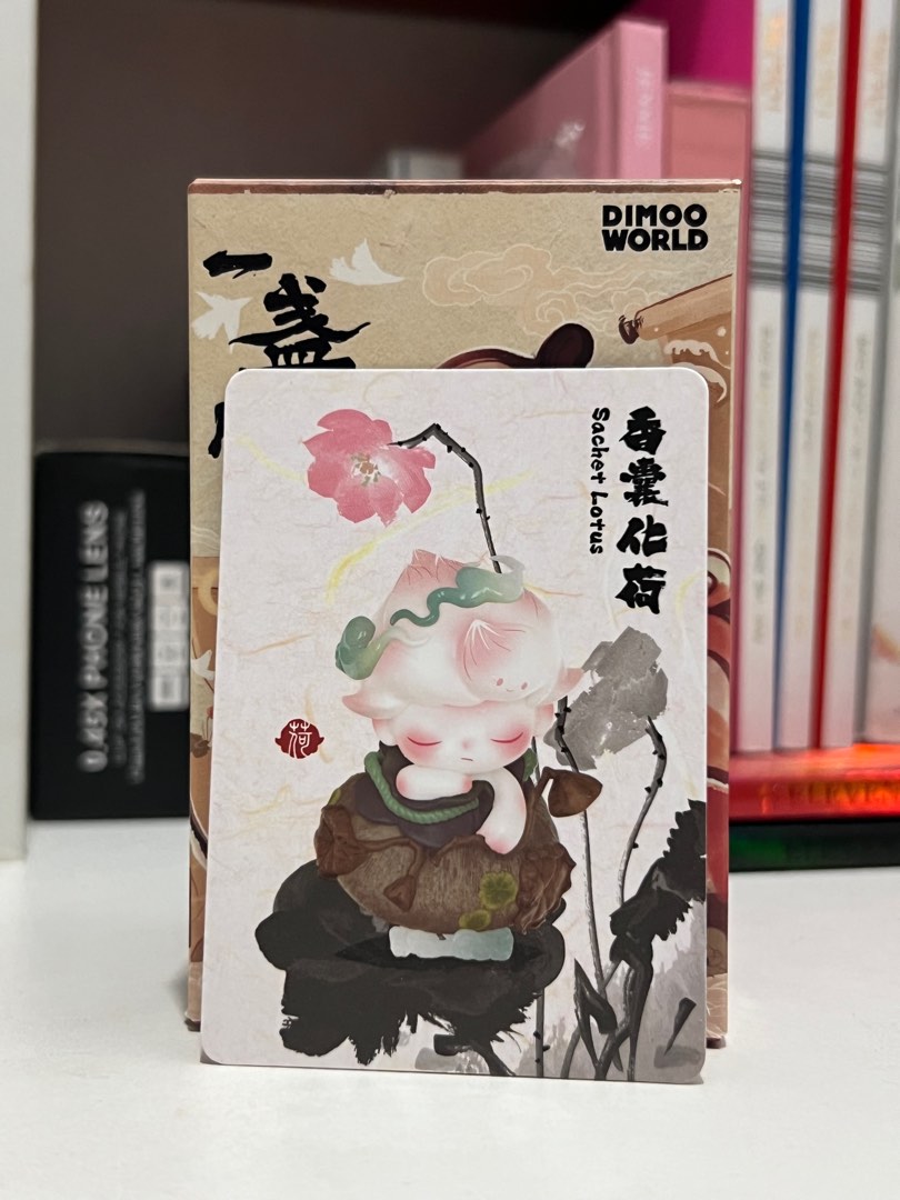 Dimoo sachet lotus stories in the cup, Hobbies & Toys, Memorabilia ...